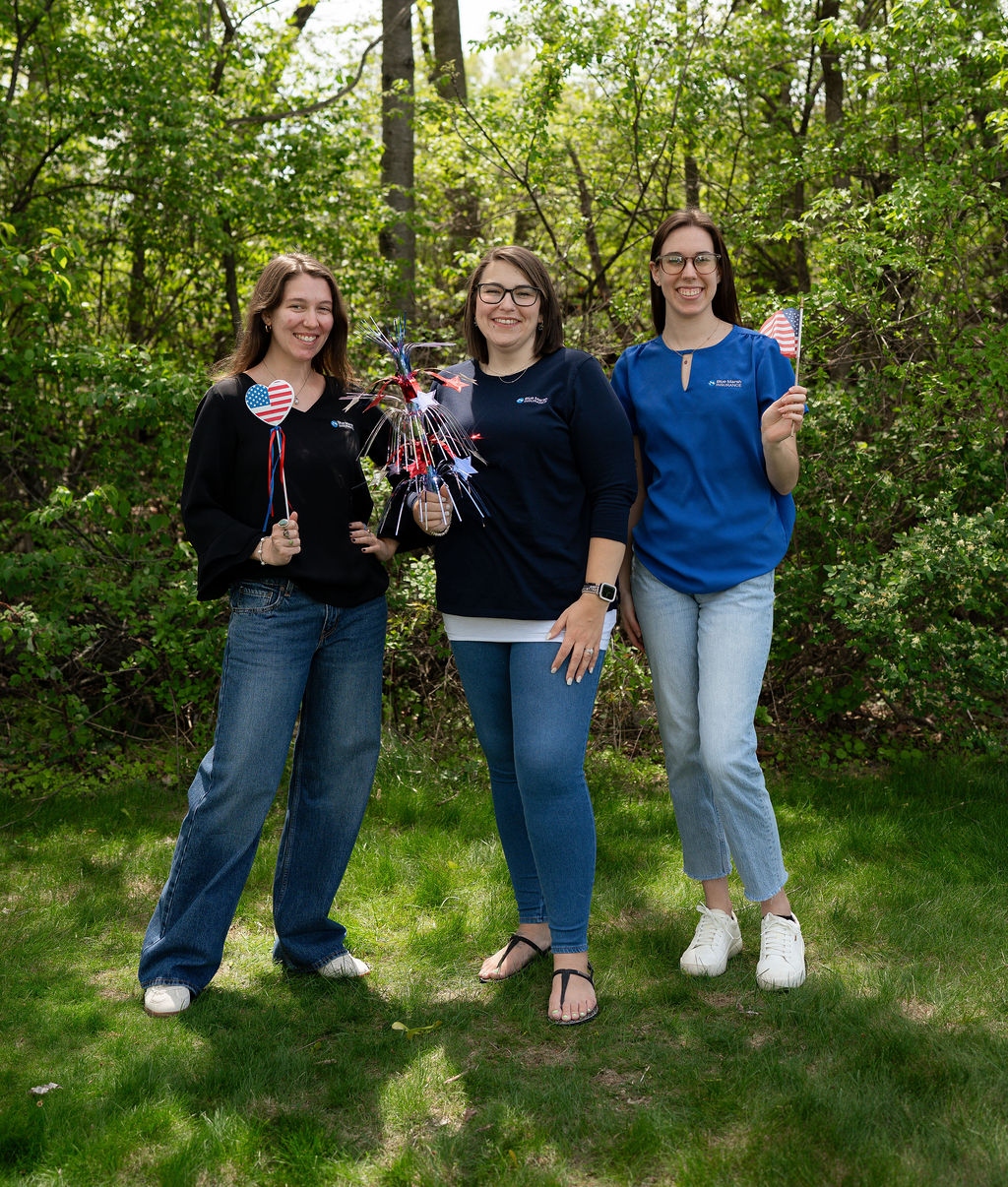 🇺🇸 Flag Day Flag Exchange Recap – A Proud Day at Blue Marsh Insurance ...